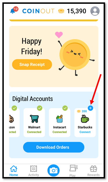 How do I connect my Starbucks account? – CoinOut