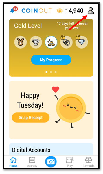 How do I change my password? – CoinOut