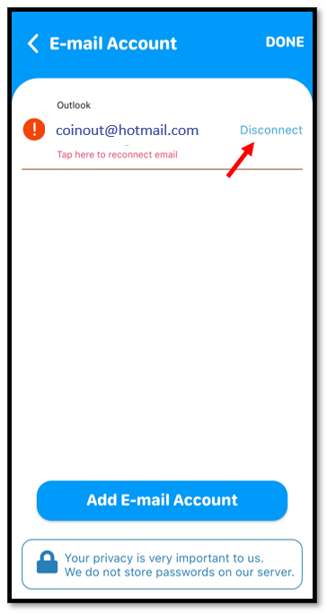 How do I reconnect my digital account? – CoinOut