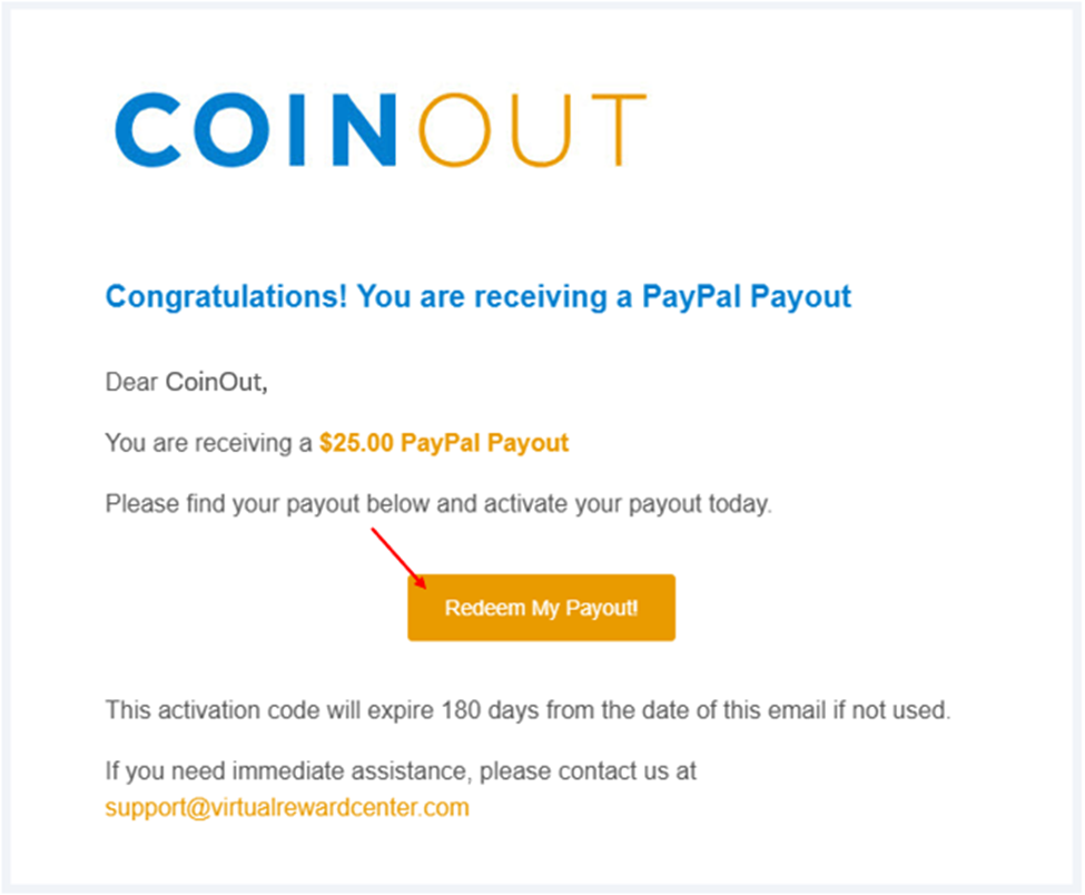 How do I claim my PayPal reward? – CoinOut