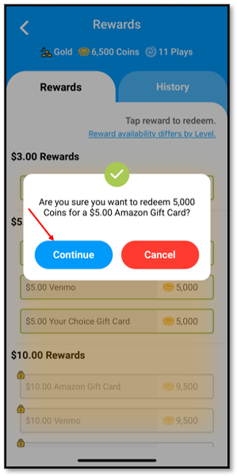 How do I redeem my Coins for a reward? – CoinOut