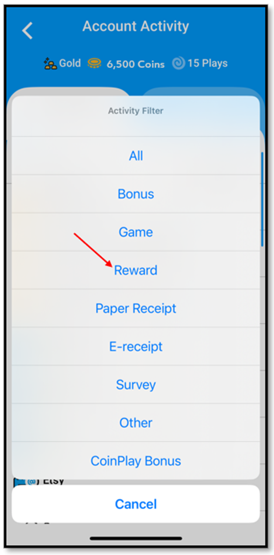 How do I access my rewards history? – CoinOut