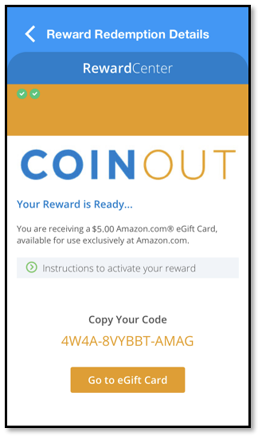 How do I view my Amazon Gift Card redemption code? – CoinOut